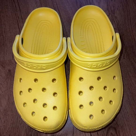 CROCS | Shoes | Crocs Womens Classic Clog Yellow 8mw | Poshmark